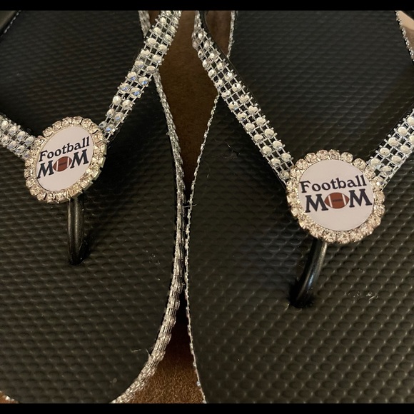 Shoes | Football Mom Sandals | Poshmark